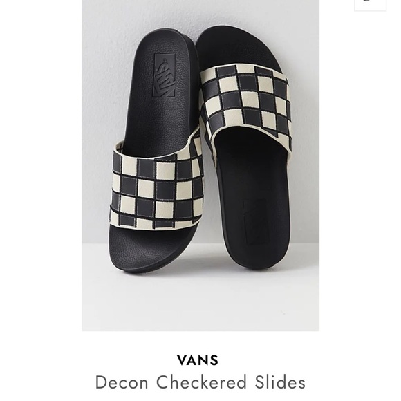 Vans | Shoes | Vans Womens Decon Slide Leather Upper Rubber Outsole ...